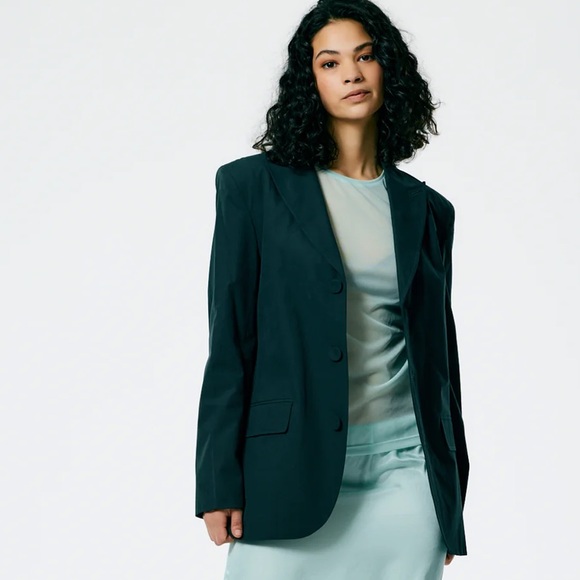 Tibi | Jackets & Coats | The Arun Suiting Back Mens Spring Blazer In ...